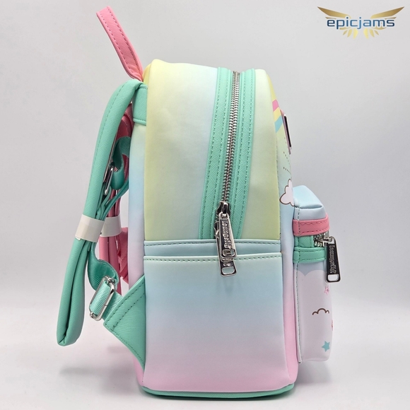 Loungefly | Bags | Loungefly Sanrio Little Twin Stars Rainbow Mini ...